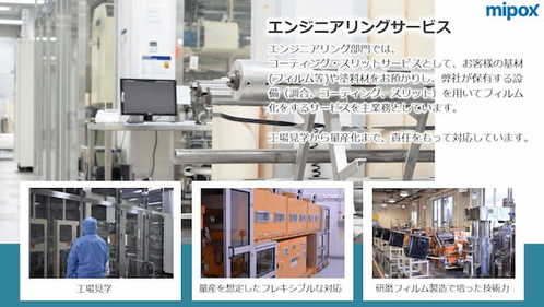 Mipoxが提供する機能性フィルム向けソリューション｜研磨・加工・評価の強み | 研磨ラボ